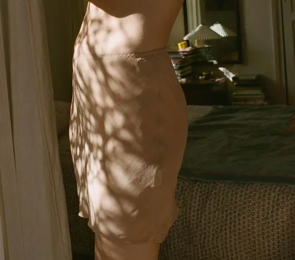 DÔEN Mini Skirt Slip - Sand Dollar