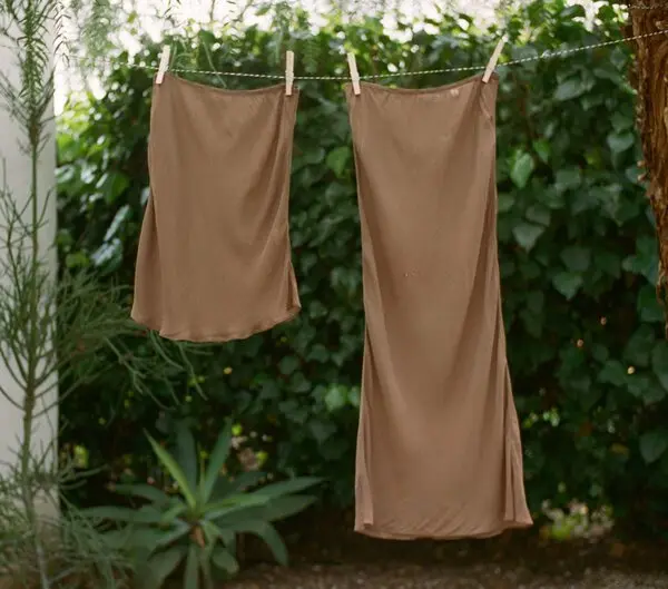 DÔEN Mini Skirt Slip - Carob