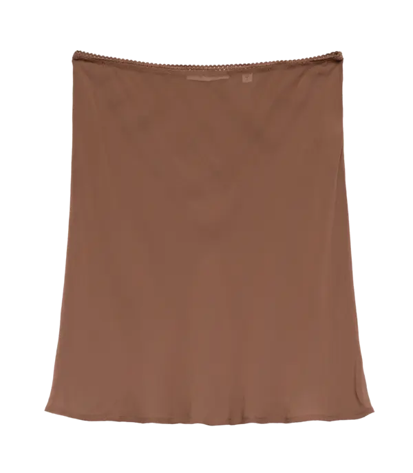 DÔEN Mini Skirt Slip - Carob