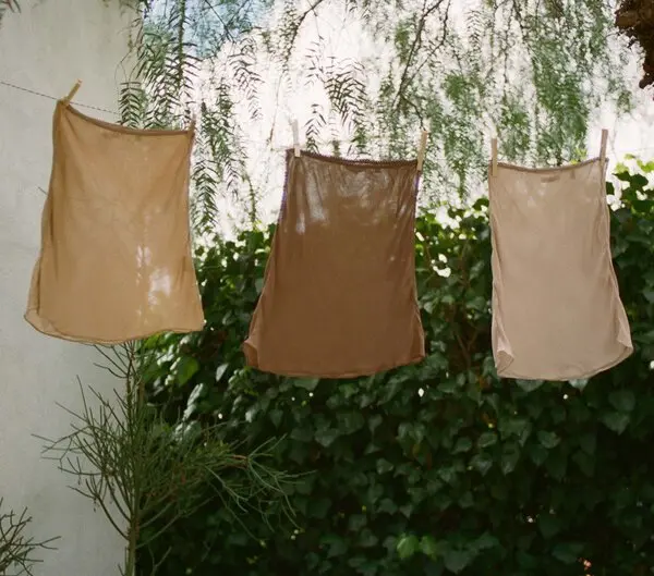 DÔEN Mini Skirt Slip - Carob