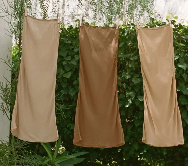 DÔEN Long Skirt Slip - Carob
