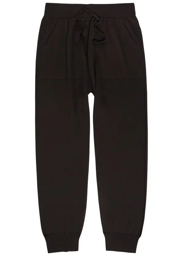 John Smedley Henning Merino Wool Sweatpants - Brown