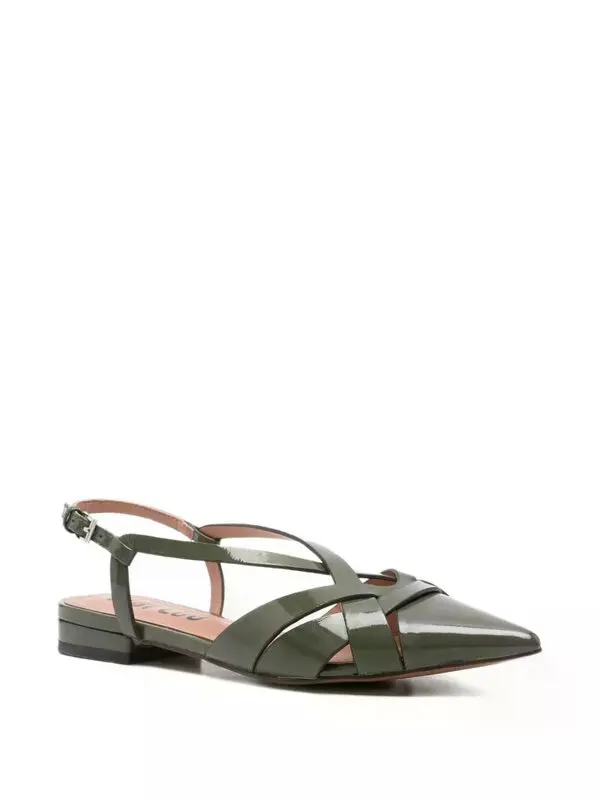 BIBI LOU Nolia Patent-finish Caged Sandals