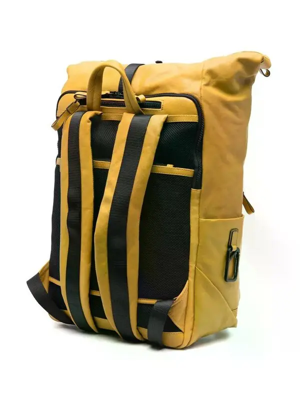 PIQUADRO Debossed Logo Detail Backpack