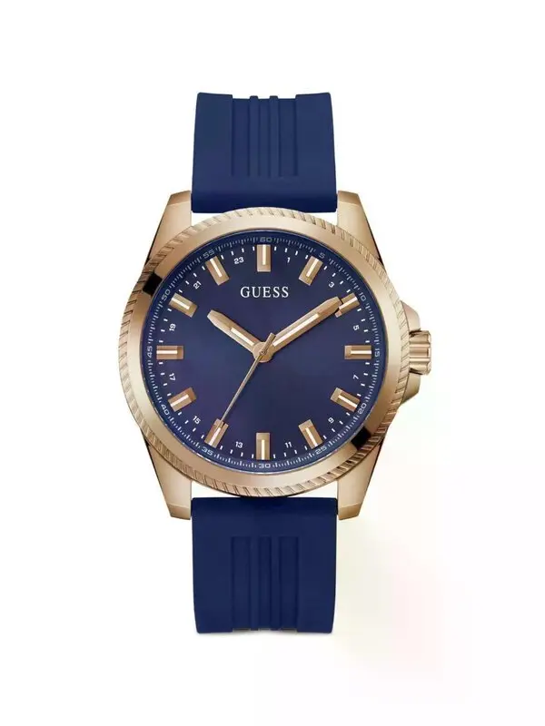 Guess Round 44mm Watch - Blue