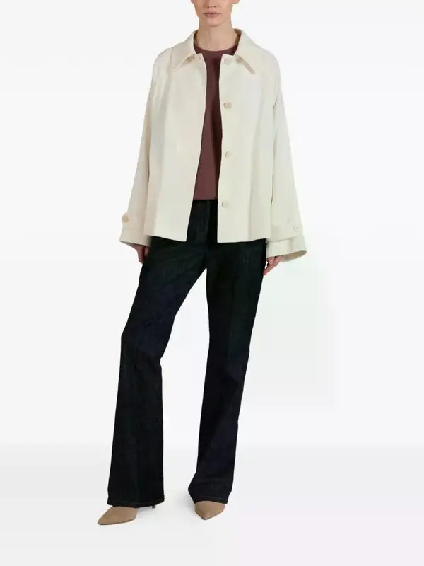 SLOWEAR Pleat-detail Wide-fit Jacket