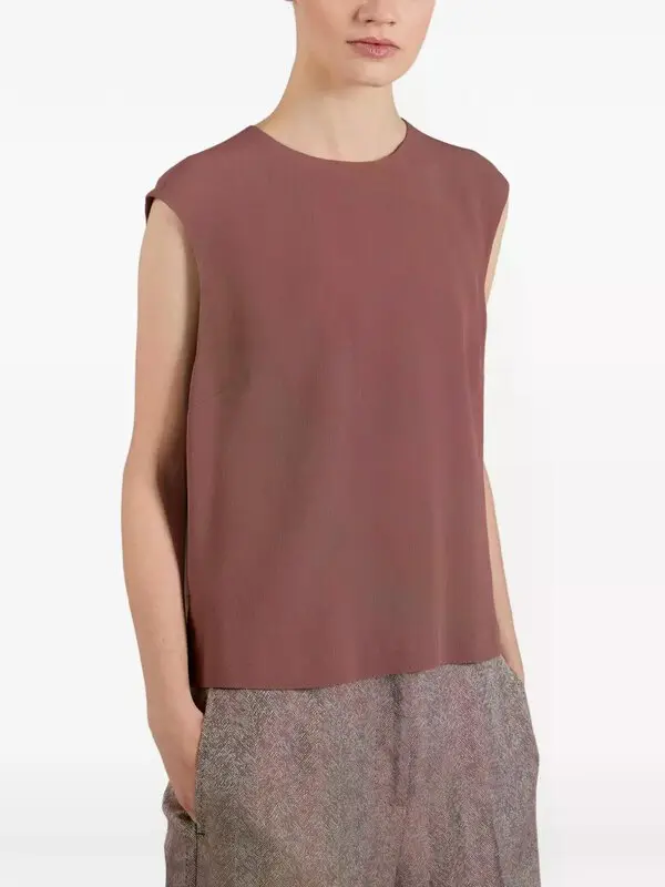 GLANSHIRT Crew-neck Blouse