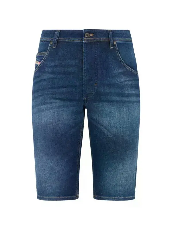 DIESEL® Faded Denim Shorts