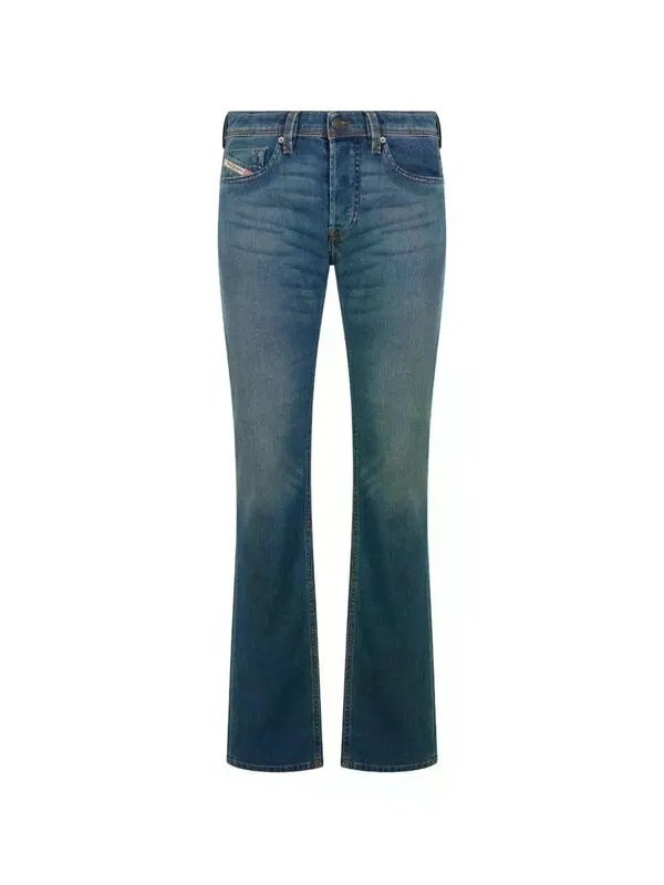 DIESEL® Faded Flared-leg Jeans