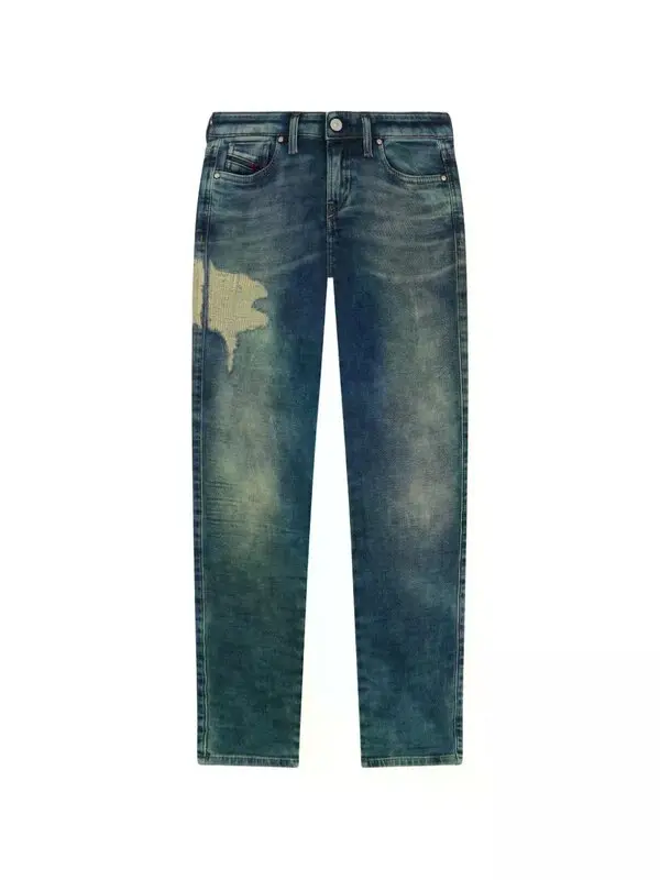 DIESEL® Classic Fit Jeans With Distressed Effect