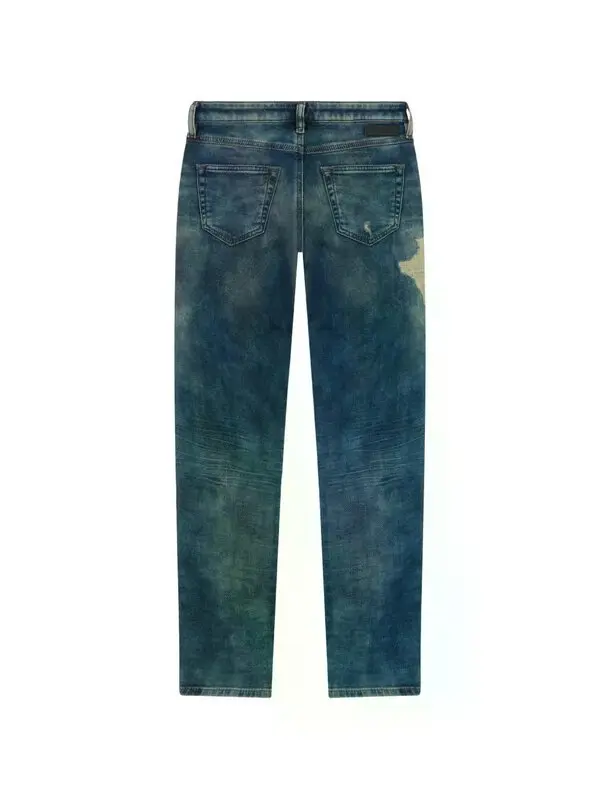 DIESEL® Classic Fit Jeans With Distressed Effect
