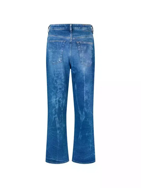 DIESEL® Distressed Flared-leg Jeans