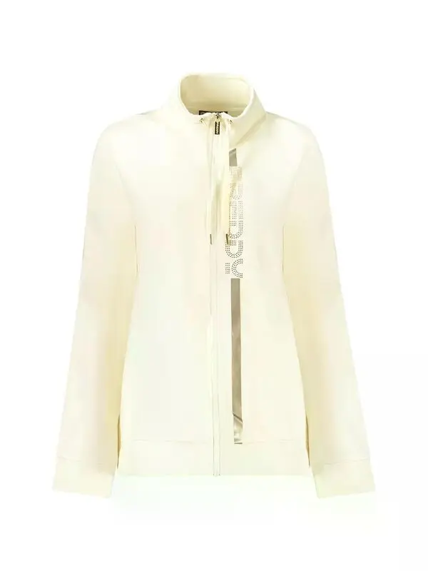 FREDDY Crystal-embellished Mock Neck Sweatshirt