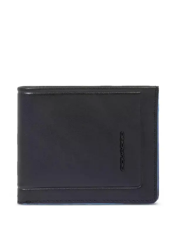 PIQUADRO Leather Wallet - Black