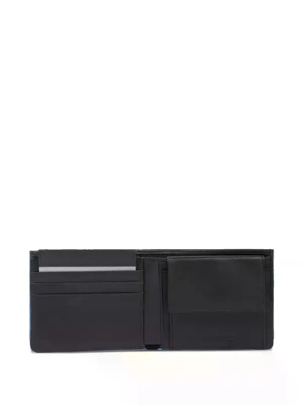 PIQUADRO Leather Wallet - Black