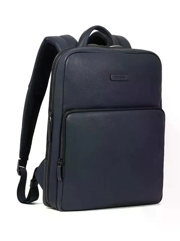 PIQUADRO Logo Plaque Backpack