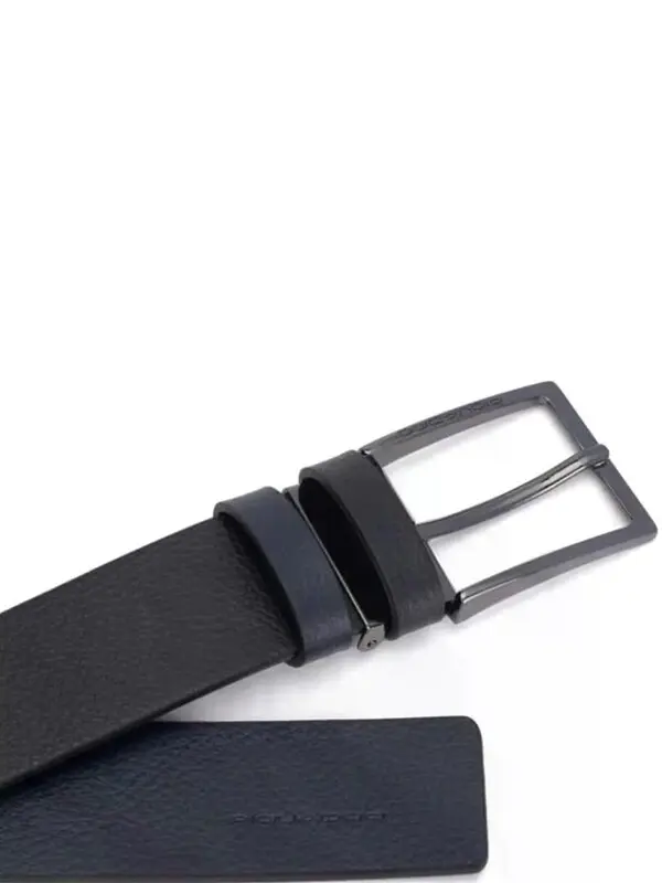 PIQUADRO Leather Belt - Blue