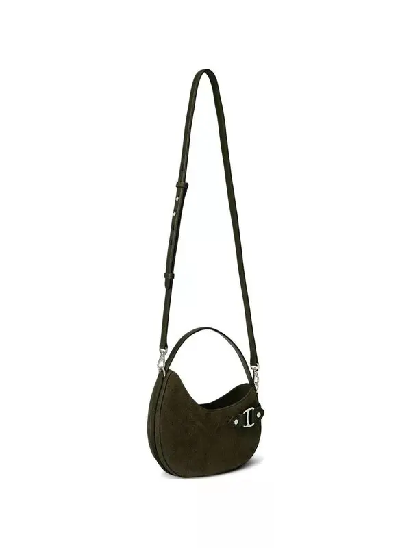 Ralph Lauren Suede Shoulder Bag - Green