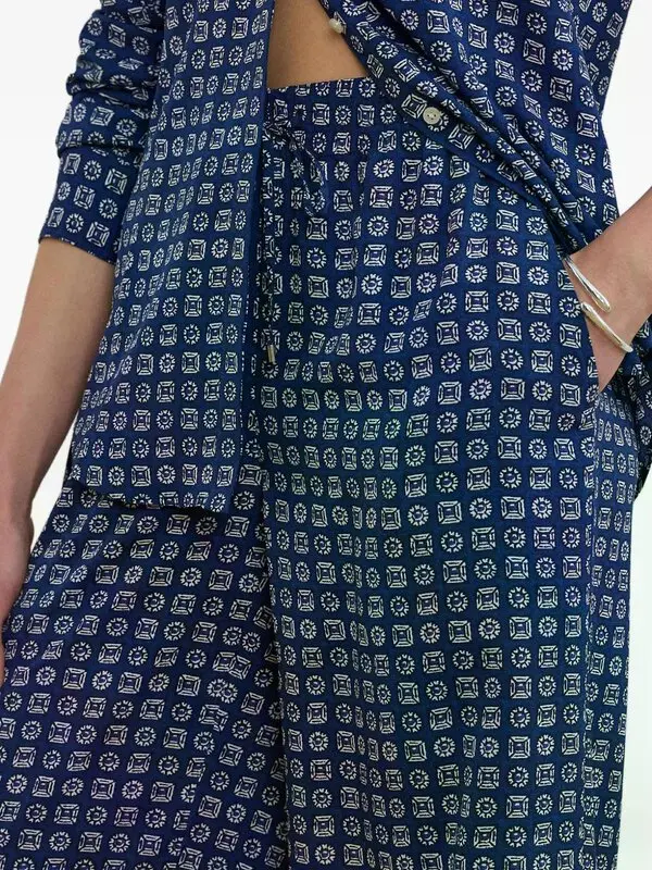 Ralph Lauren Geometric Pattern Trousers