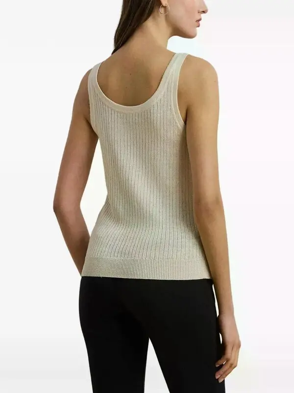 Ralph Lauren Ribbed Knit Tank Top