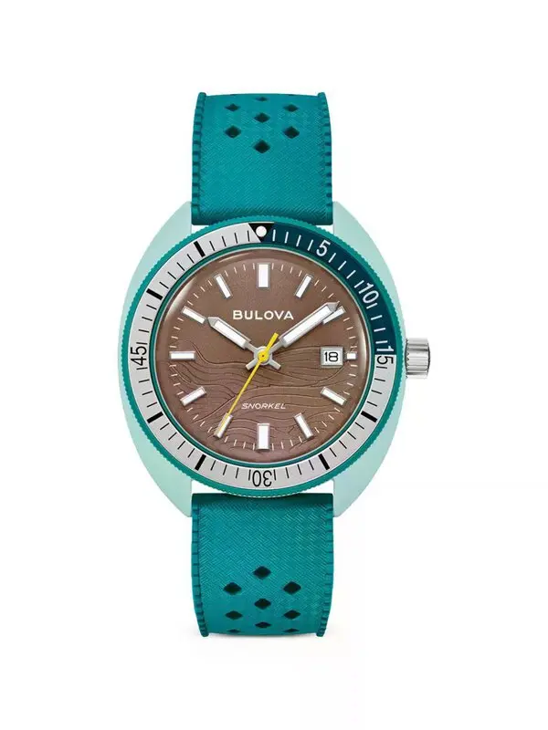 Bulova Snorkel 41mm Watch - Brown