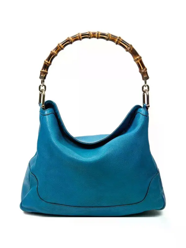 Gucci Bamboo Handle Leather Bag