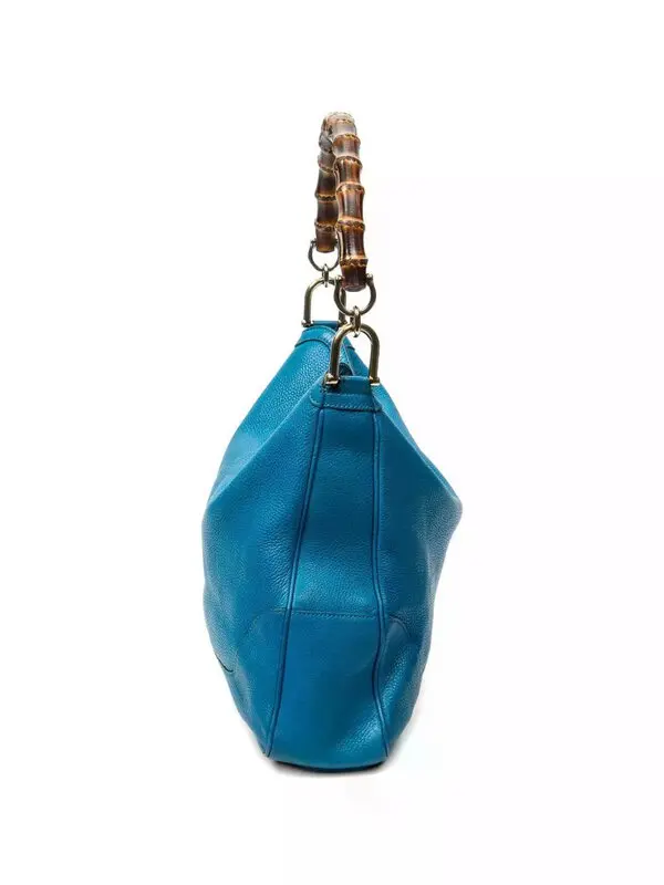 Gucci Bamboo Handle Leather Bag