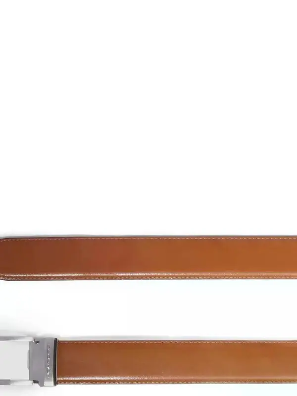 PIQUADRO Adjustable Leather Belt