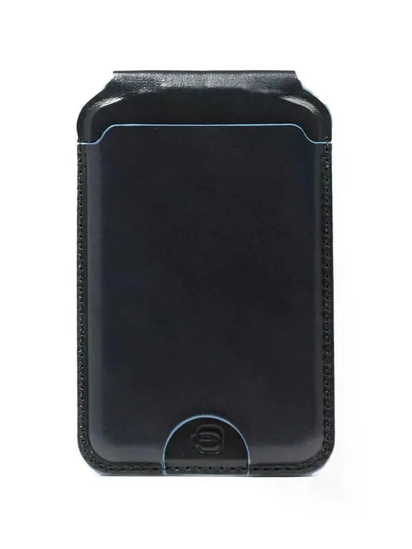 PIQUADRO Leather Rechargeable Tracker Wallet