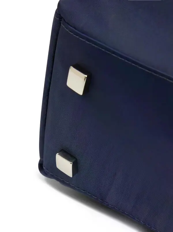 PIQUADRO Leather-panelled Laptop Backpack