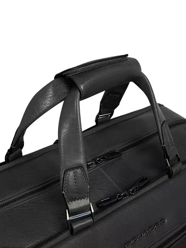 PIQUADRO Leather Duffel Bag