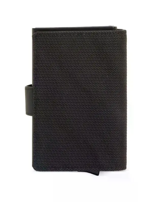PIQUADRO Logo-lettering Pop-up Cardholder - Black