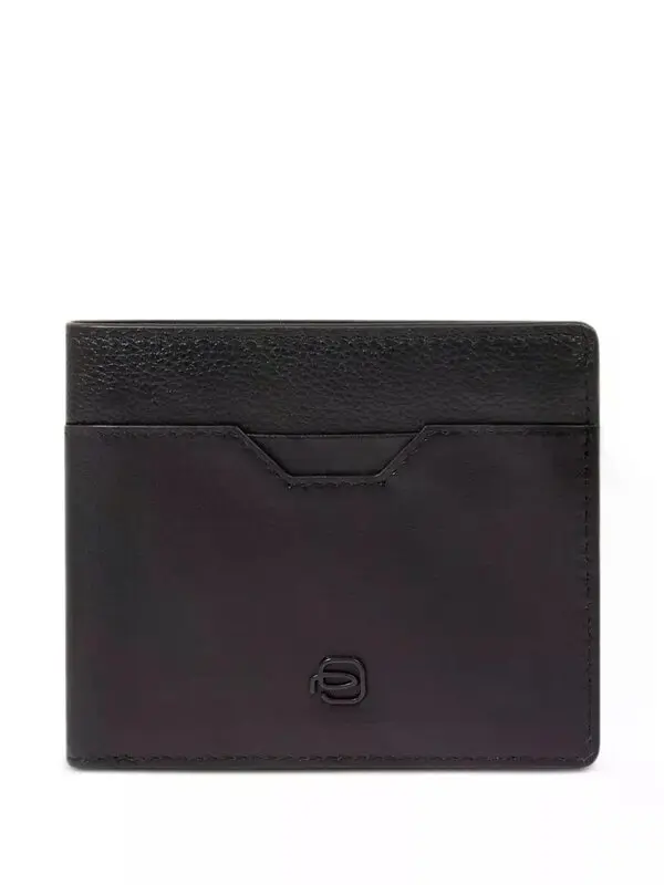 PIQUADRO Grained Texture Wallet - Black