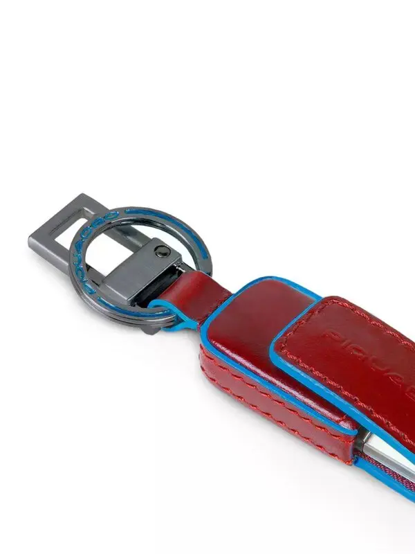 PIQUADRO Leather Usb Keychain