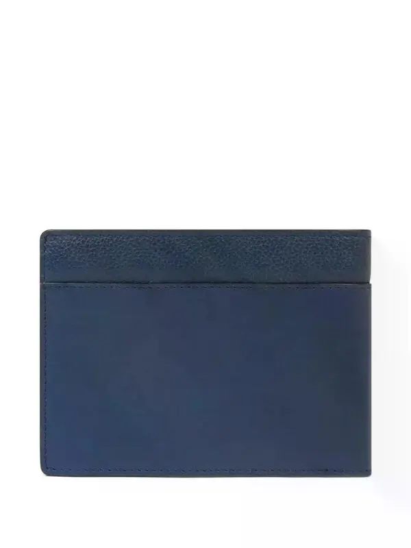 PIQUADRO Grained Leather Wallet