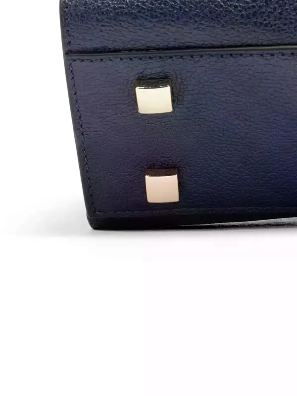 PIQUADRO Grained Leather Laptop Bag