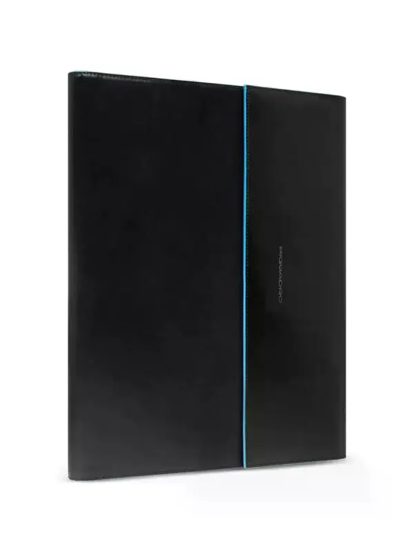PIQUADRO Contrast-stitch Leather Clipboard