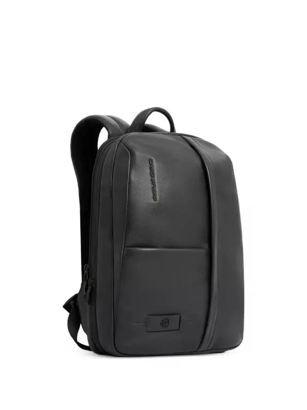 PIQUADRO Expandable Laptop Backpack - Black