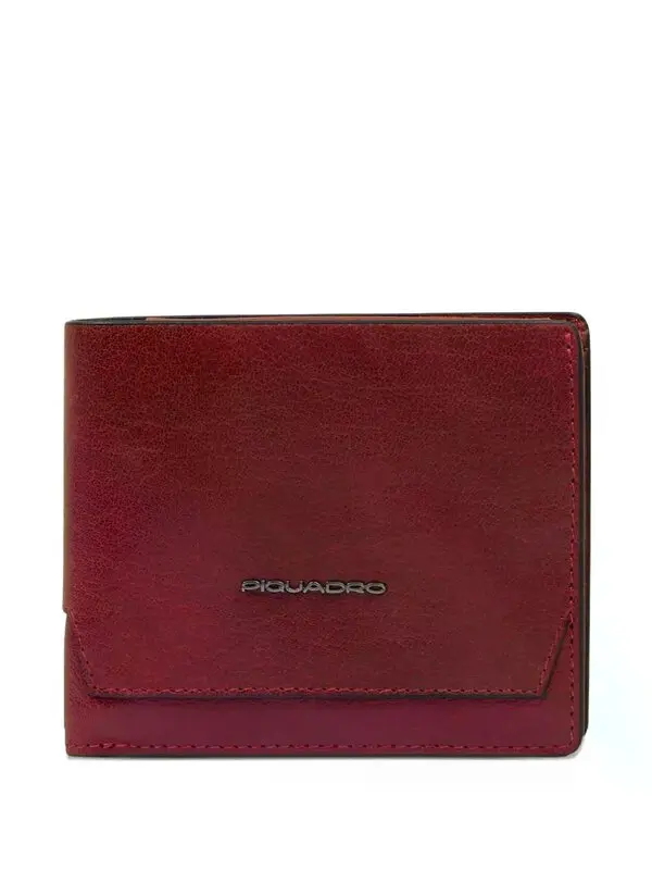 PIQUADRO Flip-up Id-window Wallet - Brown