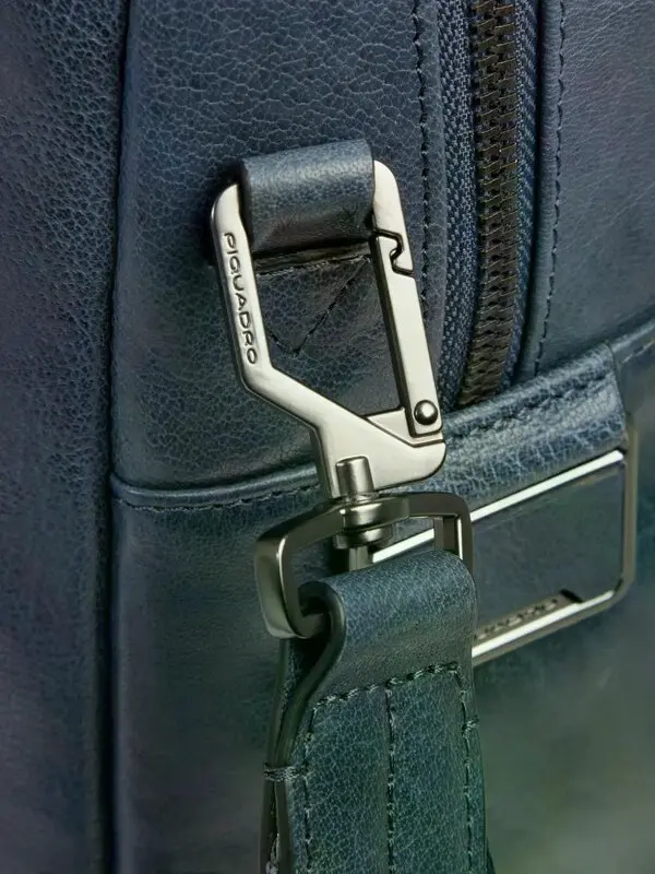 PIQUADRO Leather Laptop Bag