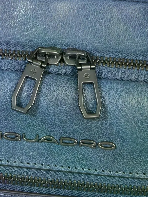 PIQUADRO Leather Laptop Bag