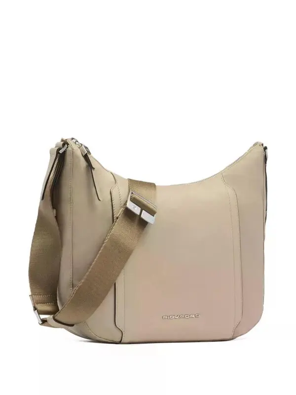 PIQUADRO Panelled Logo-lettering Shoulder Bag