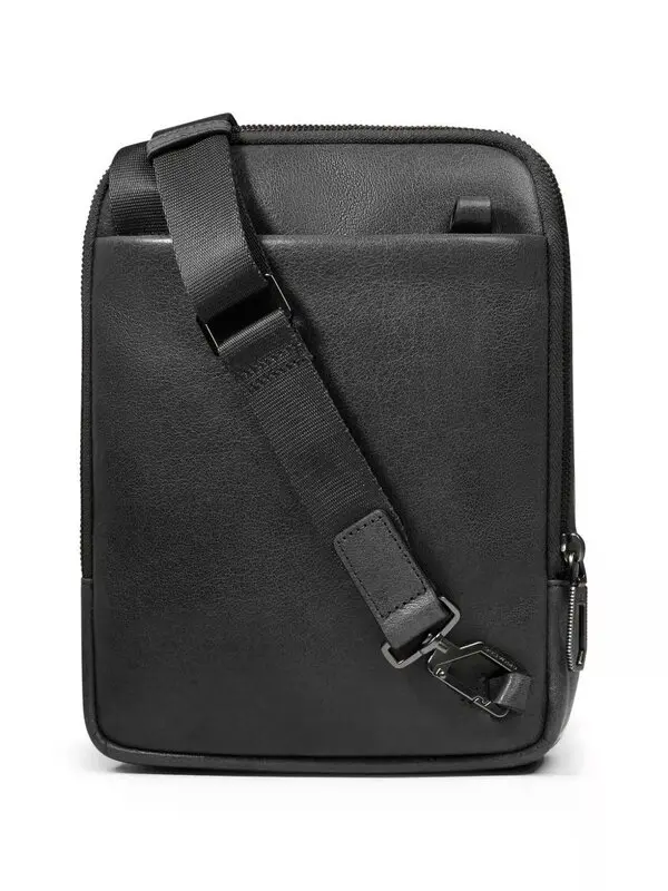 PIQUADRO Leather Crossbody Bag