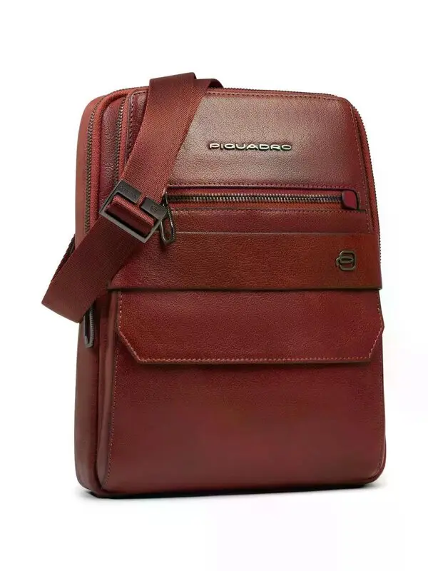 PIQUADRO Leather Ipad® Crossbody Bag