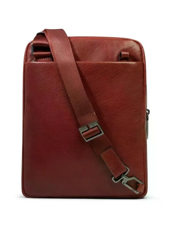 PIQUADRO Leather Ipad® Crossbody Bag