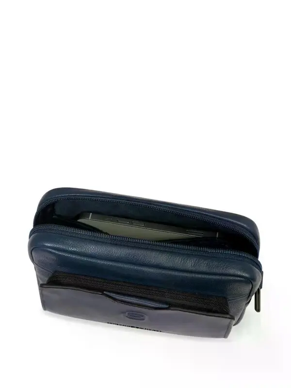 PIQUADRO Ael Leather Clutch Bag