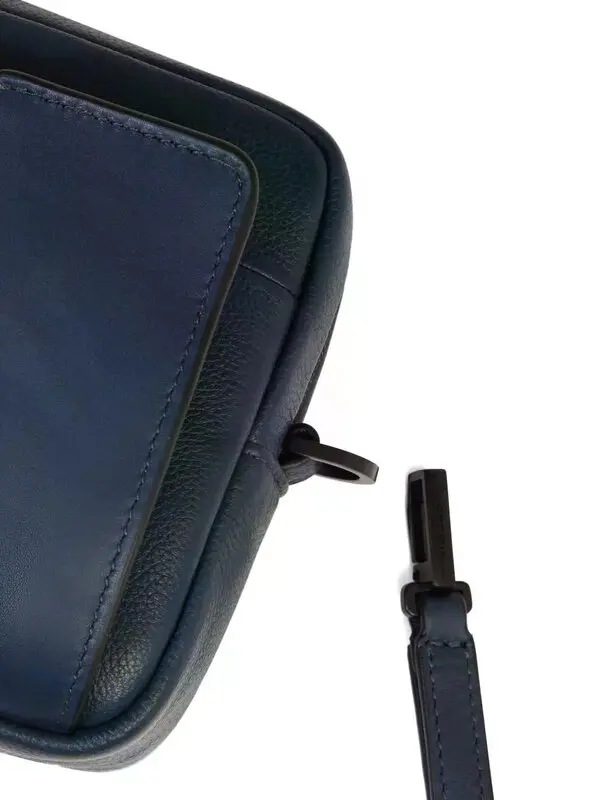 PIQUADRO Ael Leather Clutch Bag
