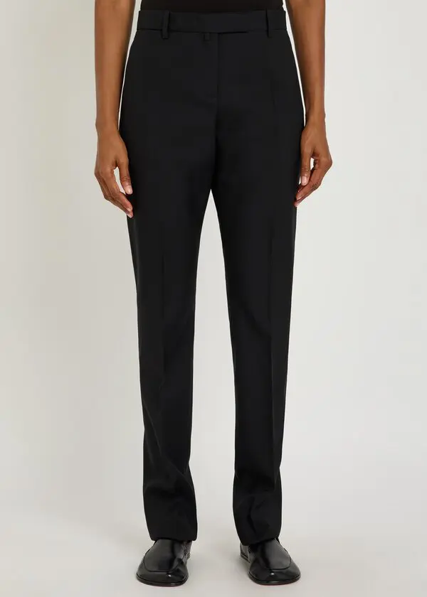 Calvin Klein Erin Straight-leg Wool Trousers