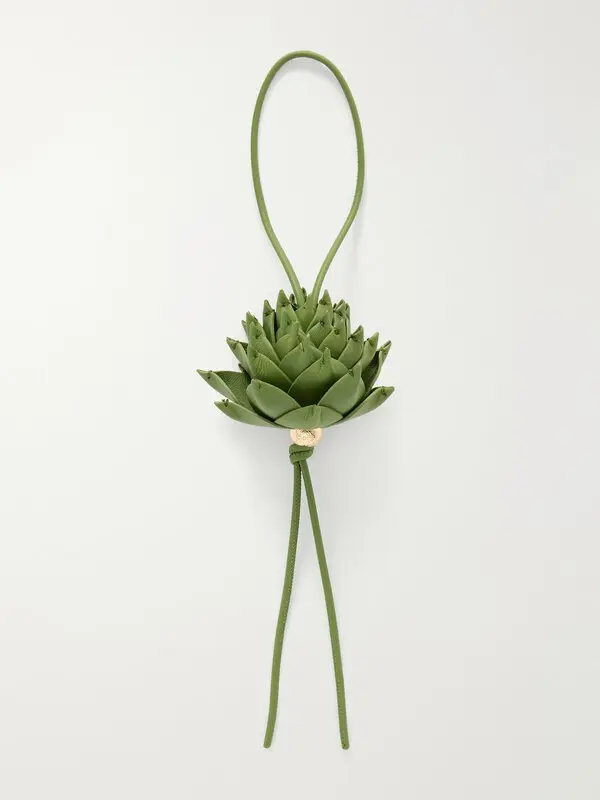 Loewe Artichoke Bag Charm - Green