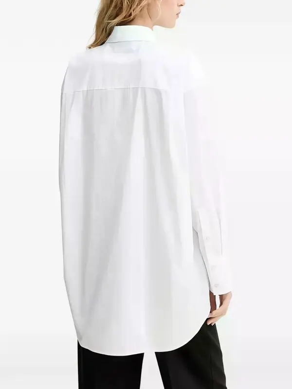 Marc O'polo Oversized Button-down Shirt With Chest Pocket
